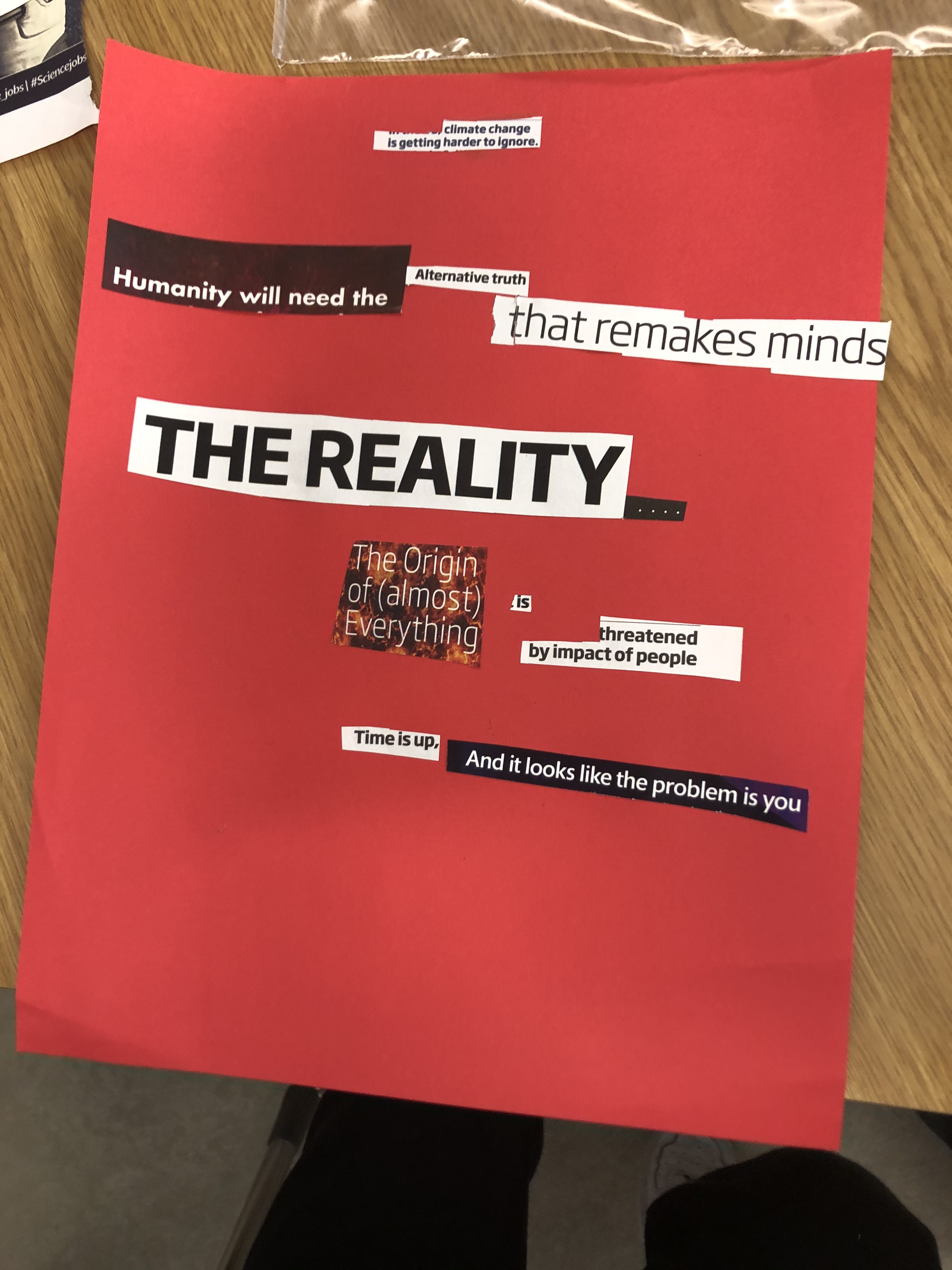 Science Fiction Collage Poems